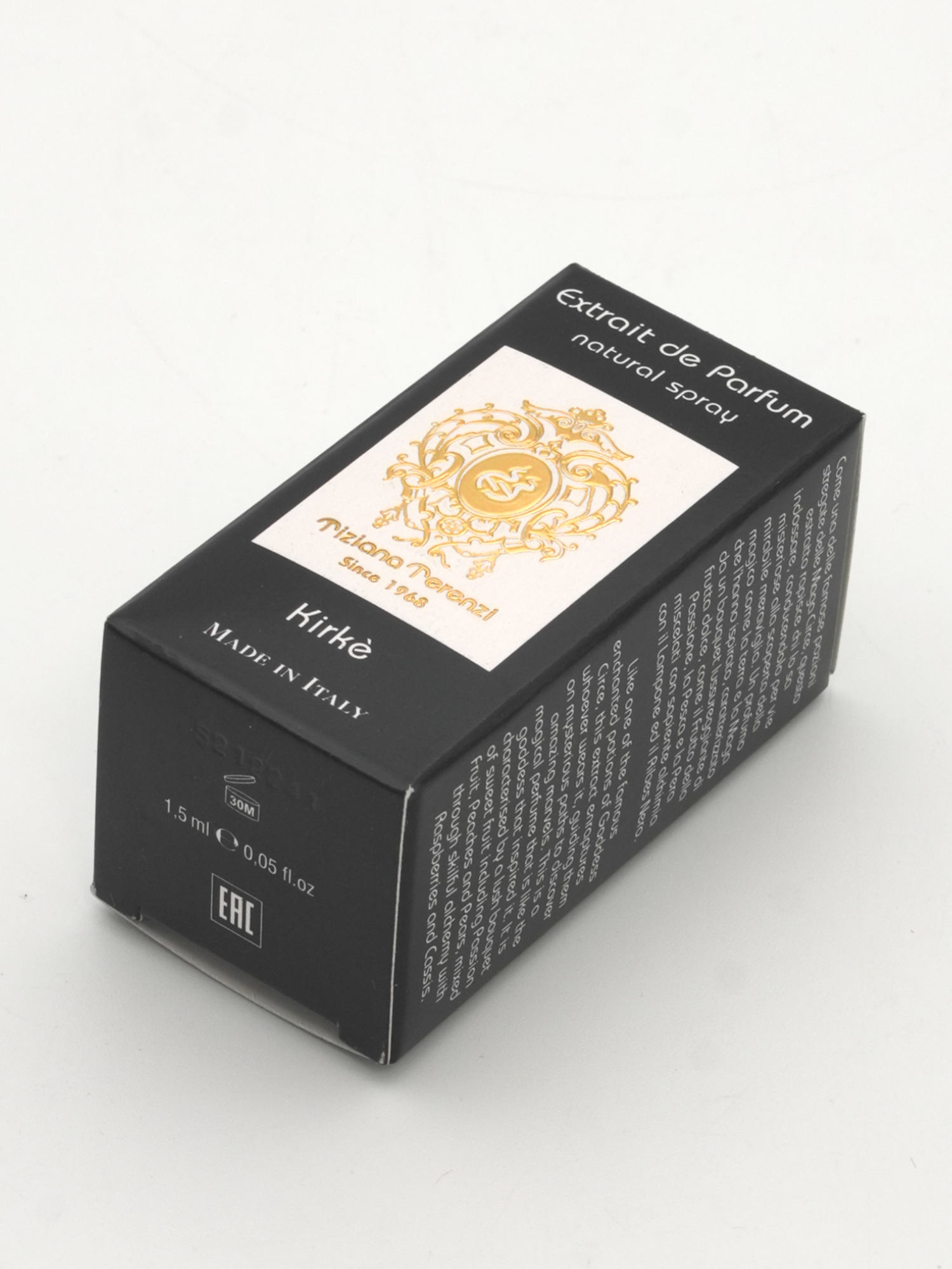 Экстракт духов (Extrait de Parfum) TIZIANA TERENZI KIRKE унисекс 1,5мл