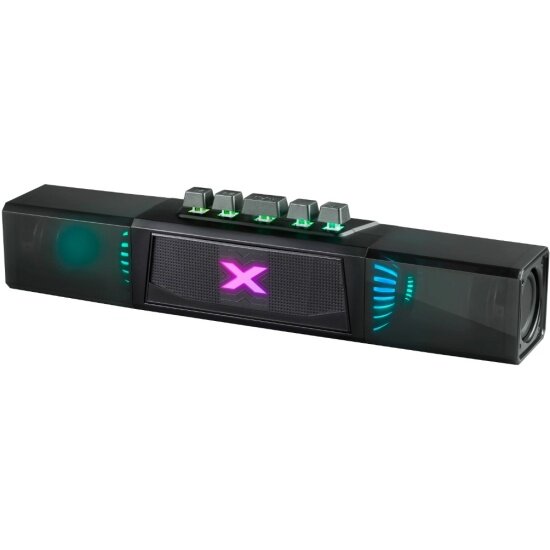 Саундбар Defender Xeno 20Вт, RGB/BT/USB/AUX/2400мАч