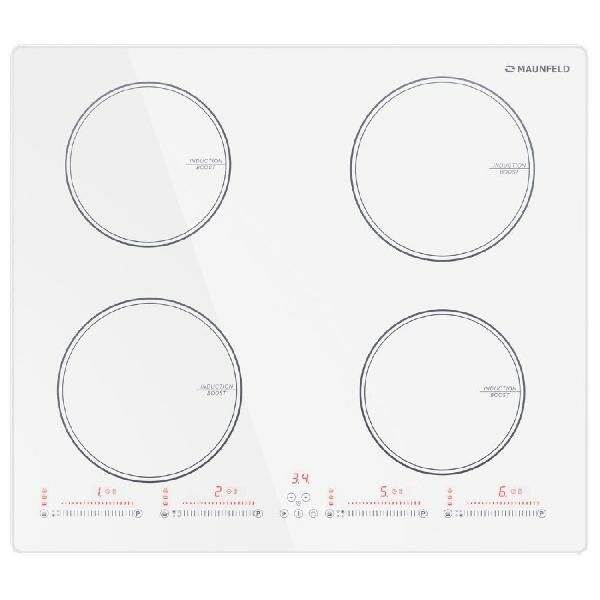 Встраиваемая индукционная панель независимая Maunfeld CVI594SWH