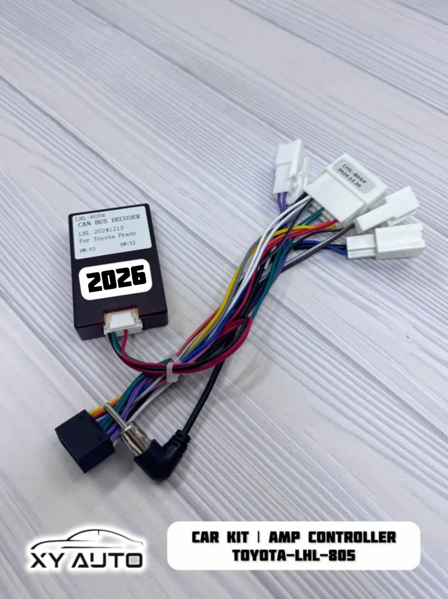 Адаптер Canbus (AMP Controller) TOYOTA-LHL-805 (20250918) для Toyota Prado old