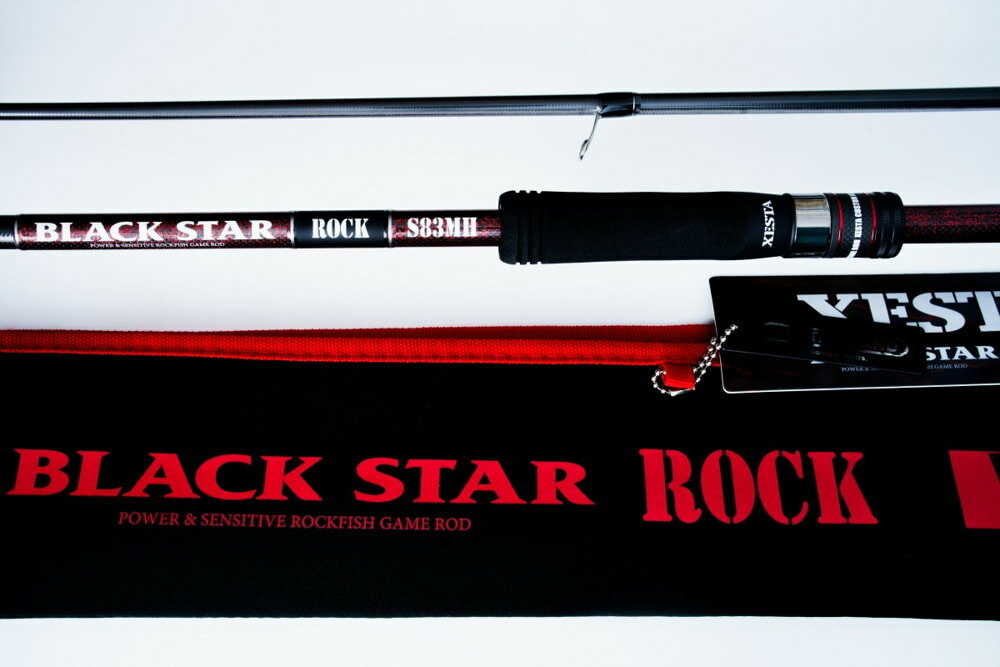 Спиннинг Xesta Black Star Rock S83MH Versatile Multi Rocker (Длина 253 см, тест 10-35 гр.)