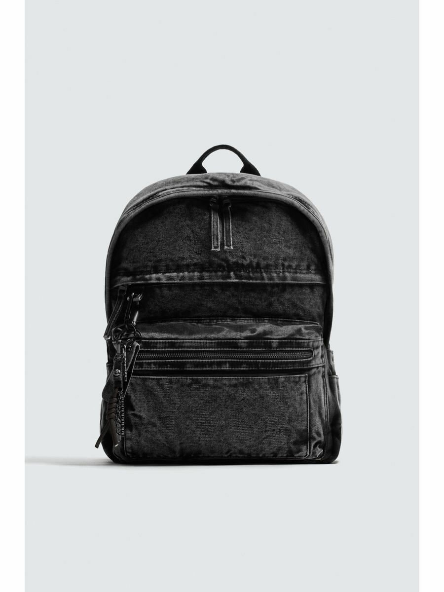 Рюкзак Zara 3219/720, черный; серый, 450 х 320 х 120 мм