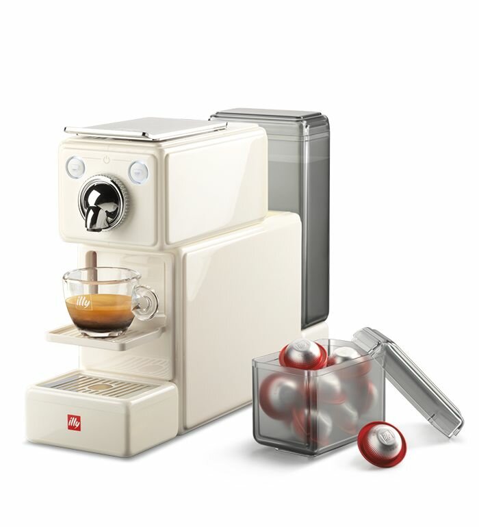 Illy Кофемашина X-CAPS - X3, блестящий белый с серебристым