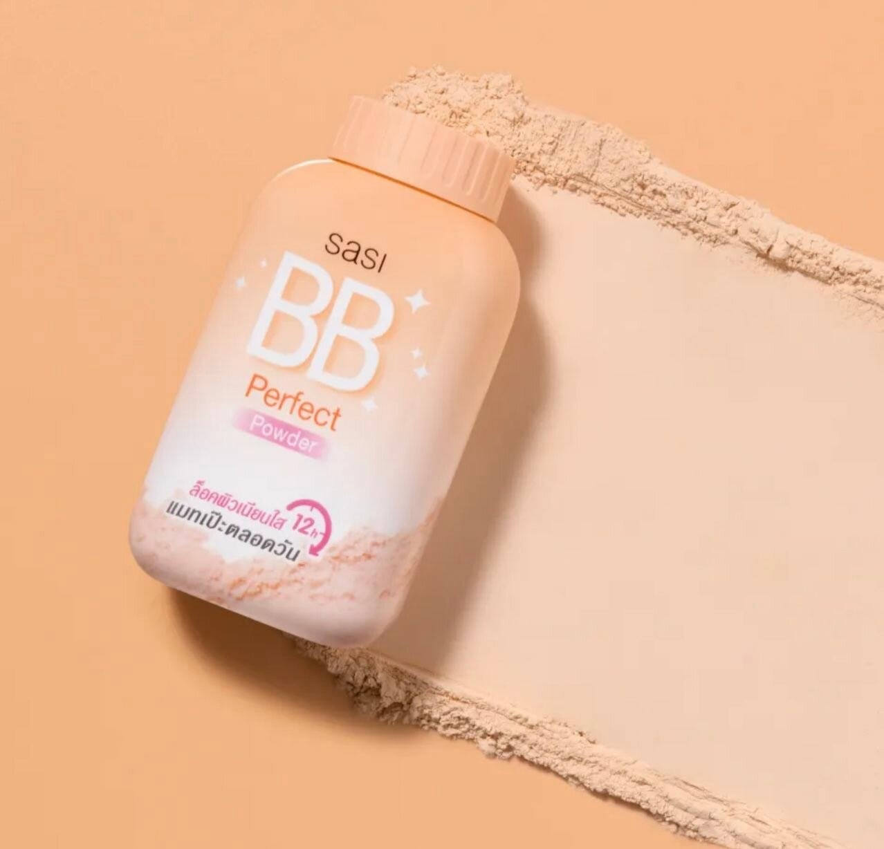 Рассыпчатая BB-пудра Sasi Perfect Powder (50 г), обеспечивающая гладкое матовое покрытие и контроль жирности кожи до 12 часов