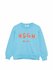 Толстовка MSGM Logo sweatshirt, размер 14 лет, синий