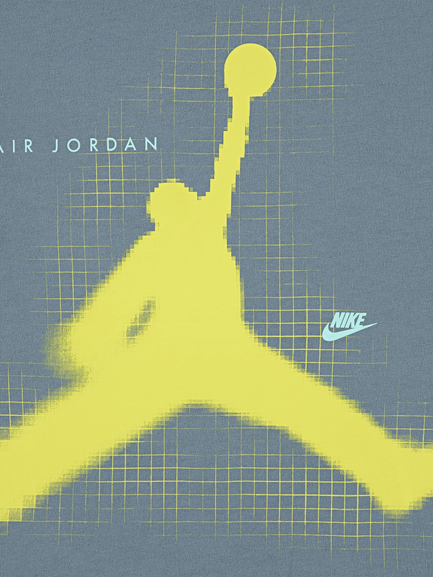 Футболка Jordan Graphic print T-shirt, размер 6 лет, серый — фото 1
