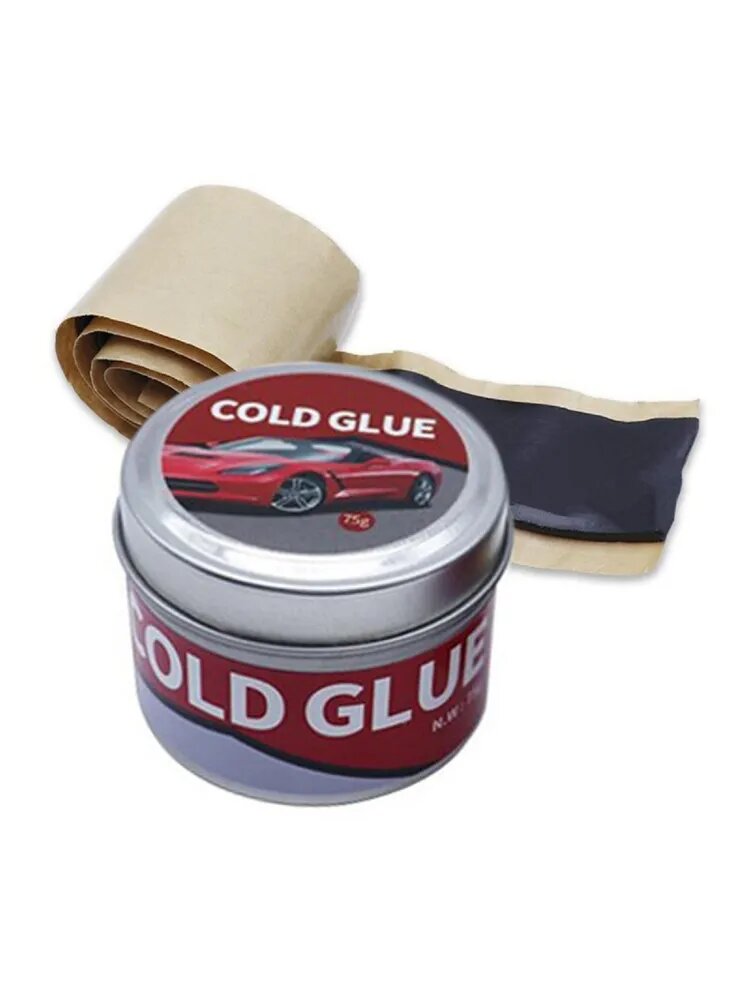 Холодный клей для ремонта вмятин на кузове автомобиля, 75 г, разноцветный