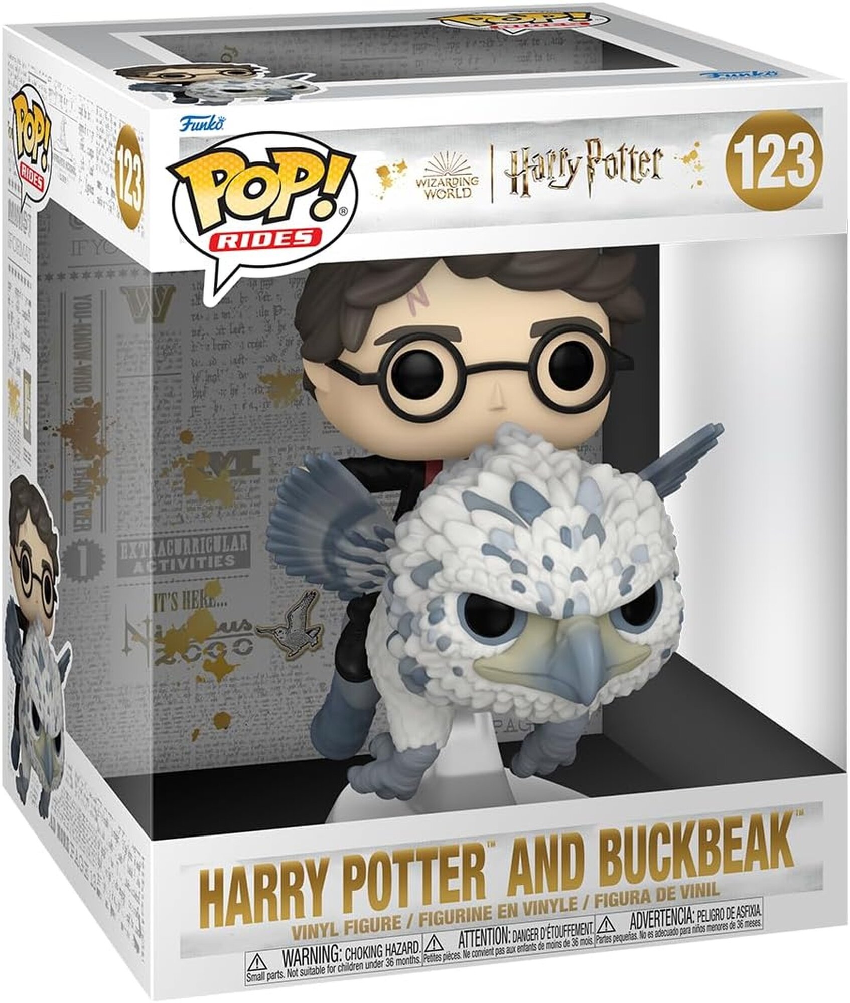 Фигурки Funko Pop Rides - Коллекционная фигурка HARRY POTTER Узник Азкабана Гарри и Клювокрыл - Фанко 123