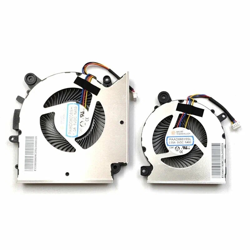 Кулер CPU+GPU (вентилятор) для ноутбукаMSI Katana GF76 11SC / MSI Katana GF76 11UC / MSI Katana GF76 11UE / MSI Katana GF76 11UD / MSI Katana GF66 12UE / MSI Katana GF66 12UG / MSI Katana GF66 12UD / MSI Katana GF66 12UGS / MSI Katana GF66 11SC