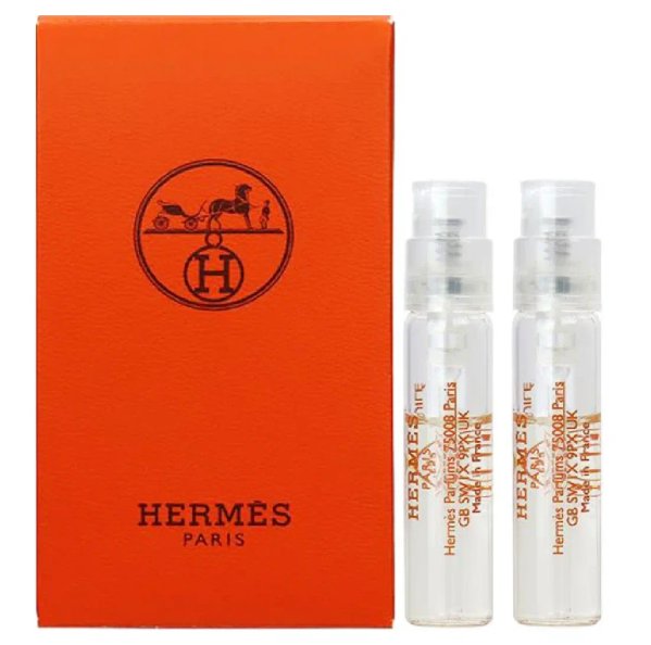 Hermes (h24 + Terre D'hermes) мужской сет (набор) Tube Spray туалетная вода 2 X 2 мл
