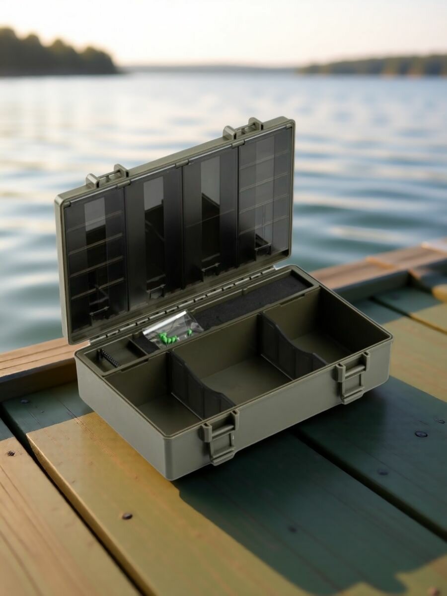 Коробка с поводочницей Carp Sealed BOX EastShark A260C Professional edition