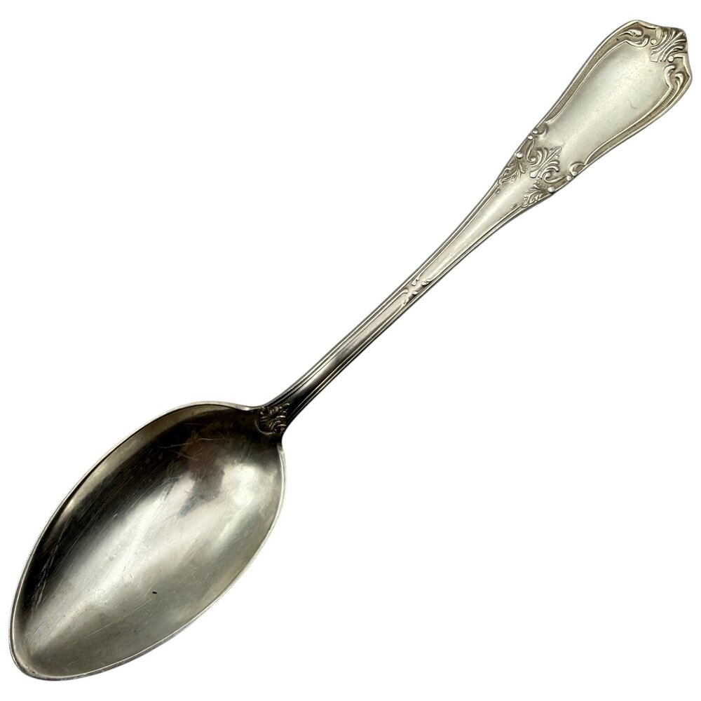 Ложка столовая "Киев", 22 см, мельхиор, 1950-1960 гг, завод им. Дзержинского, Киев, СССР