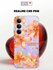 Чехол на Realme C85 Pro / Реалми C85 Про с принтом Оранжевые цветы