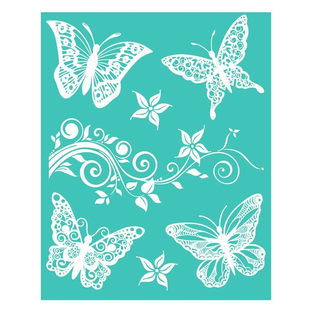 Трафарет для шелкографии Многоразового использования с самоклеящейся шелкографией для поделок своими руками