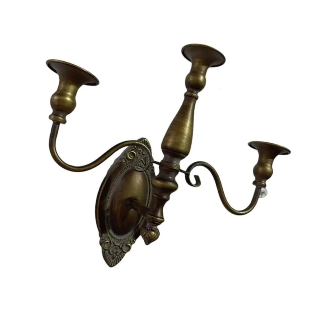 Настенные металлические железные подсвечники бра подвесные арт-декор, - A