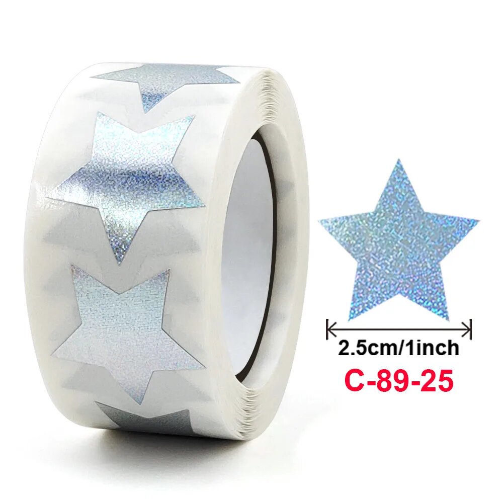Голографические звезды для скрапбукинга, Цвет: No.14
