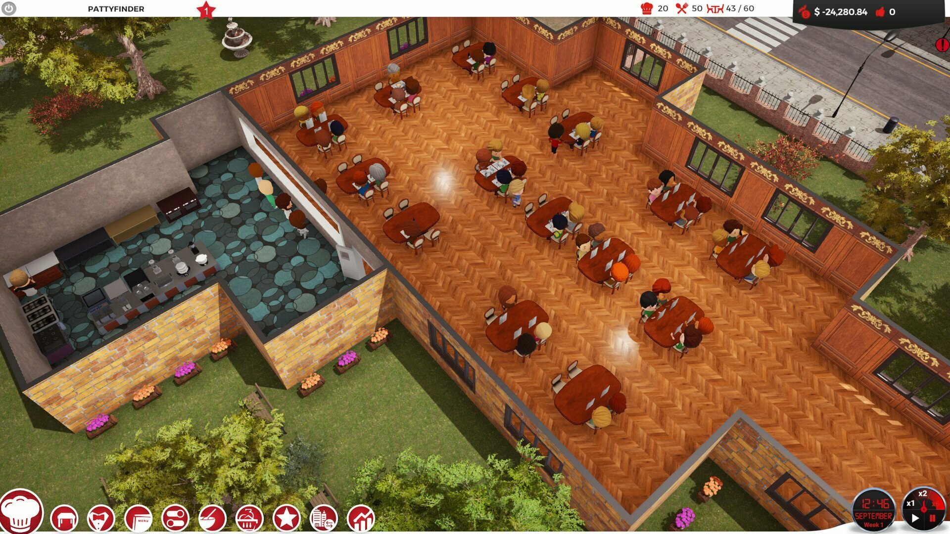 Chef: A Restaurant Tycoon Game Full Menu Набор PC Steam Ключ