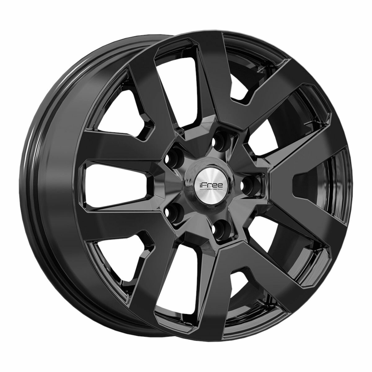 Диск литой iFree Original Трикстер (КС1170) 7,0\R17 5*139,7 ET40 d98 Черный [83956] Niva Fb max 540 kg
