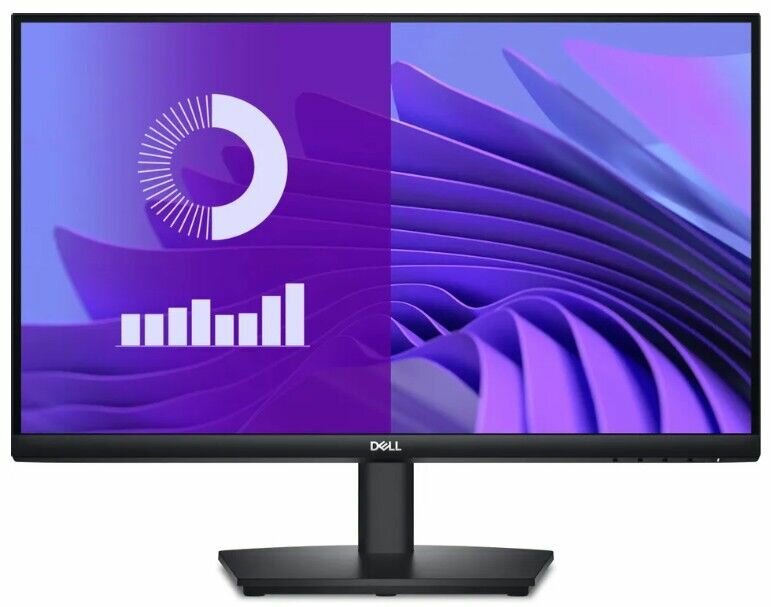 Монитор Dell 23,8" E2425HS, 16:9, VA, FHD, 5ms, 250cd, 75Hz, VGA, HDMI, DP