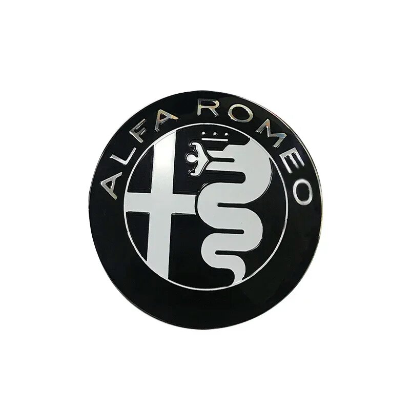 74 мм автомобильная передняя задняя эмблема, наклейка на багажник, сменные аксессуары для Alfa B