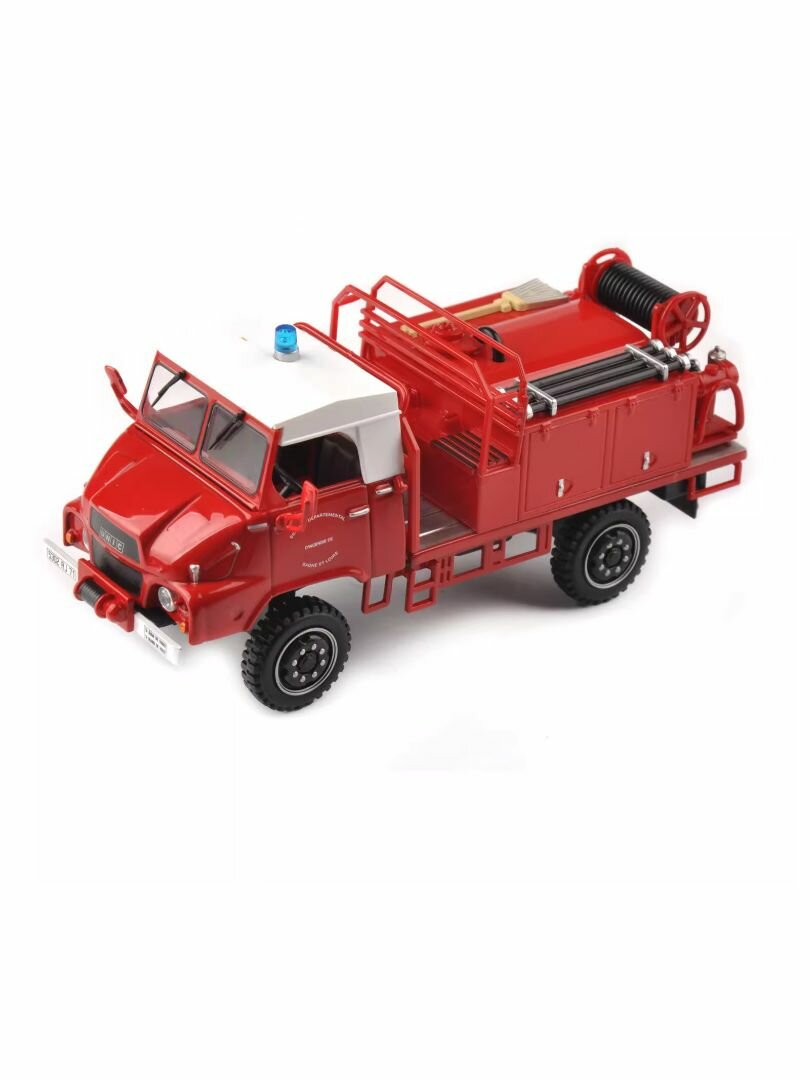 Коллекционная модель легкосплавного автомобиля/1:43/Citroen Simca Unic, пожарная машина