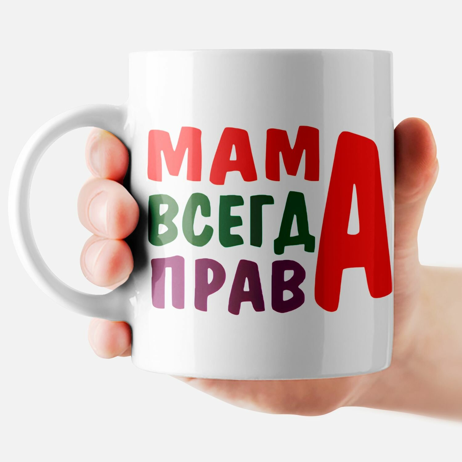 Кружка "Мама всегда права"