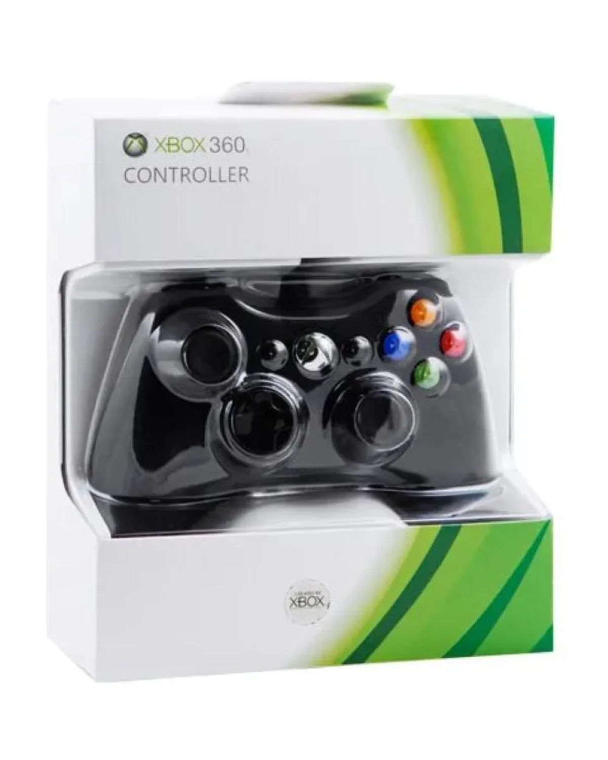 Геймпад джойстик проводной для приставки Microsoft Xbox 360 и компьютера PC ПК Windows черный