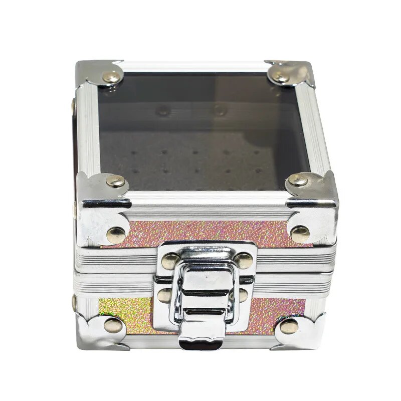 25 ячеек, уникальный дизайн, Шлифовальная головка, коробка для хранения, пустые сверла для ногтей, инструменты для демонстрации бит для ногтей