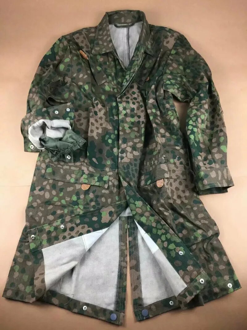 Военный халат Fallschirmjaeger Dot Pea, хлопок