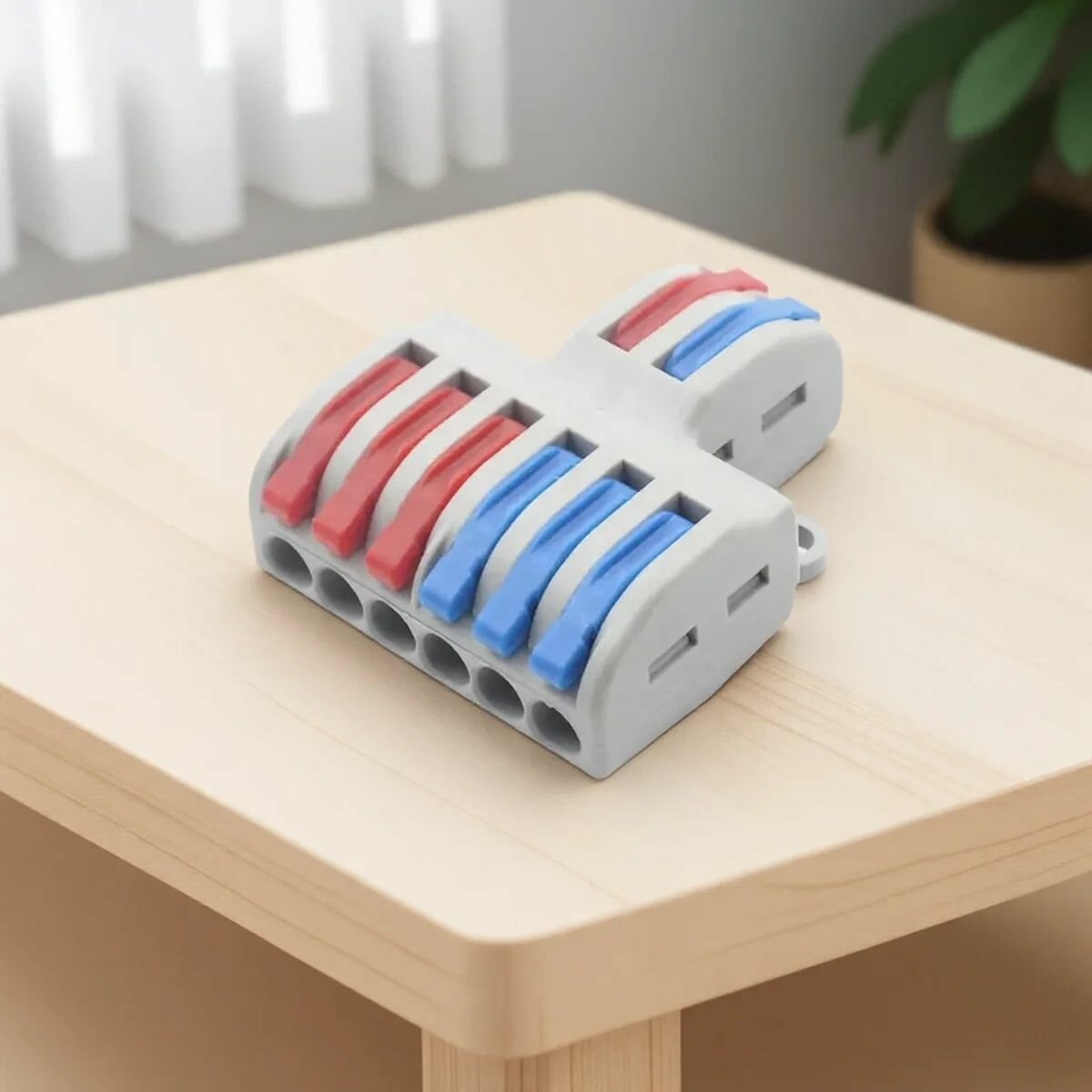 Быстроразъемные электрические клеммные колодки, 2-8-полюсные разветвители, подходят для самостоятельной установки электрооборудования в домашних условиях, комплект из 8 штук.