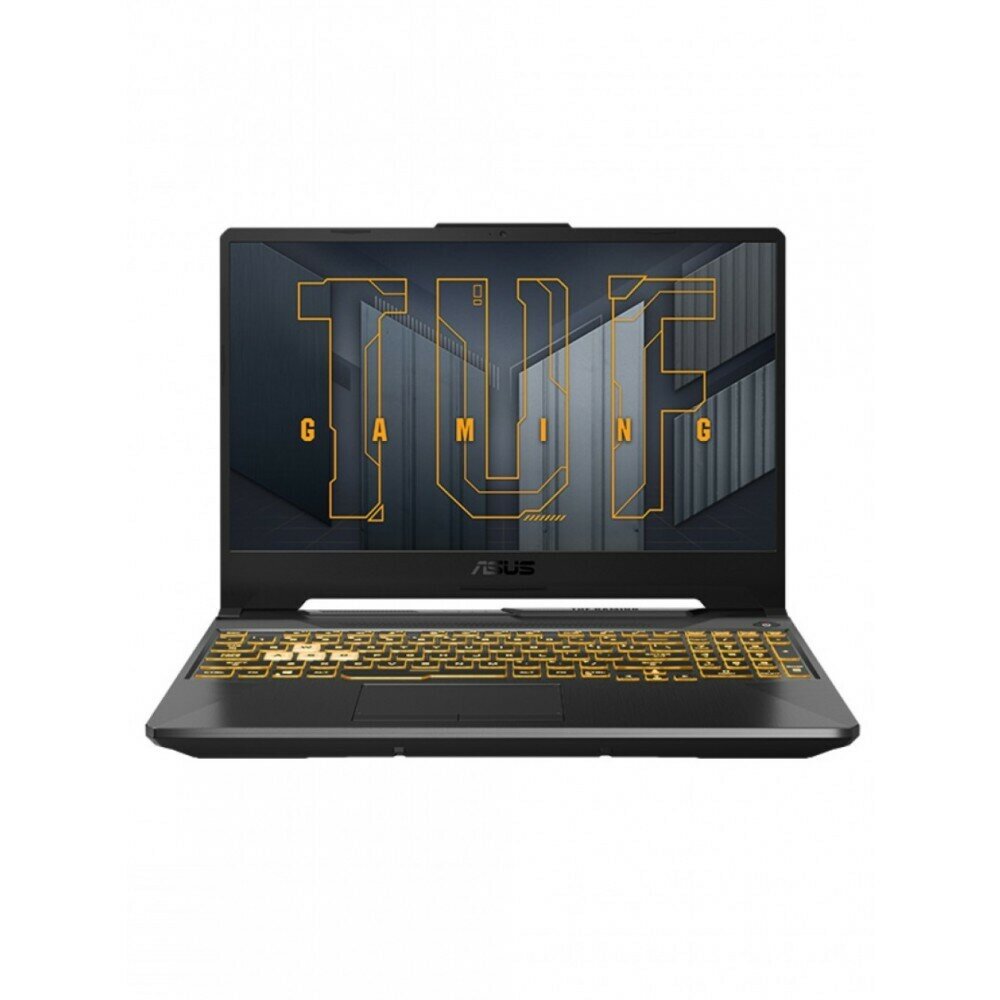 Ноутбук ASUS TUF Gaming F15 FX506HCB i5-11400H 16Gb SSD 512Gb NVIDIA RTX 3050 для ноут 4Gb 15,6 FHD IPS Cam 48Вт*ч No OS Серый FX506HCB-HN161 90NR0723-M04860