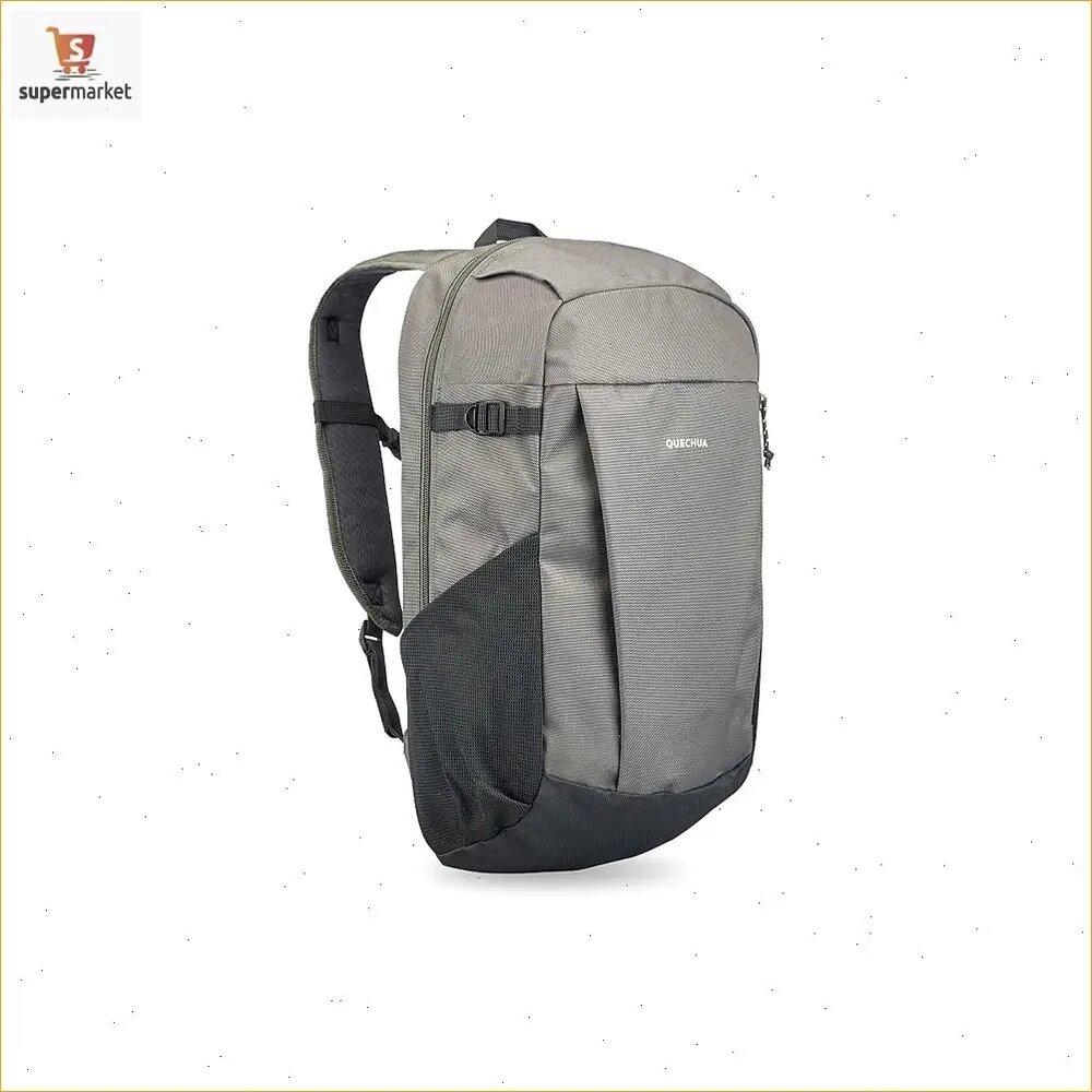 Аксессуар для сумок и рюкзаков Quechua Серый черный Стяжка нагрудная для рюкзака