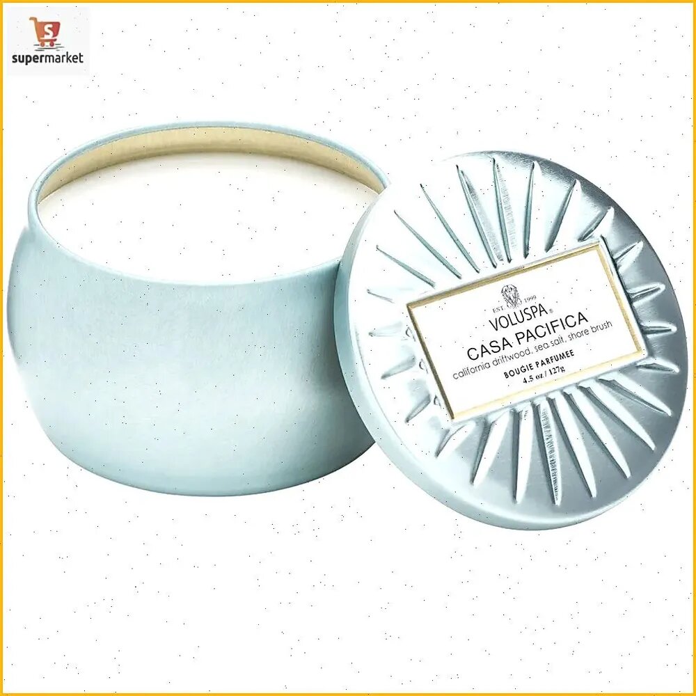 Свеча ароматическая VOLUSPA CASA PACIFICA Дом на побережье 127г