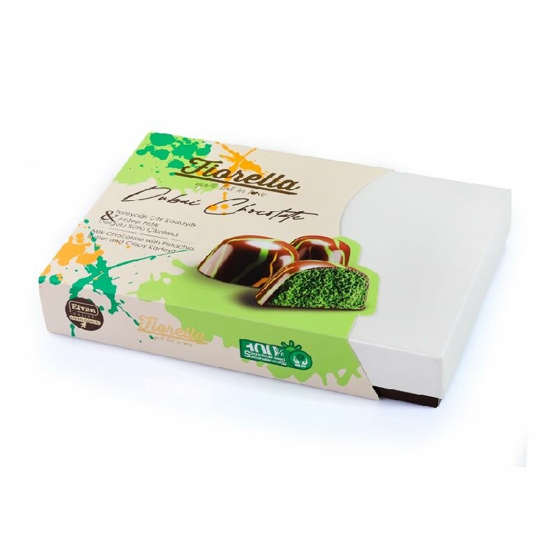 Конфеты FIORELLA Dubai Шоколадные с фисташковой начинкой /картон/ 288г