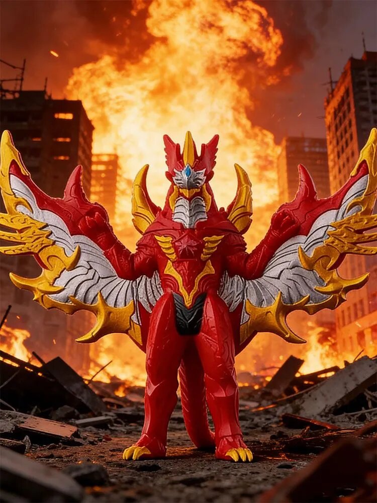 Модель монстра Сузаку из серии Ultraman Fighting Monster Игрушечная кукла-украшение ручной работы