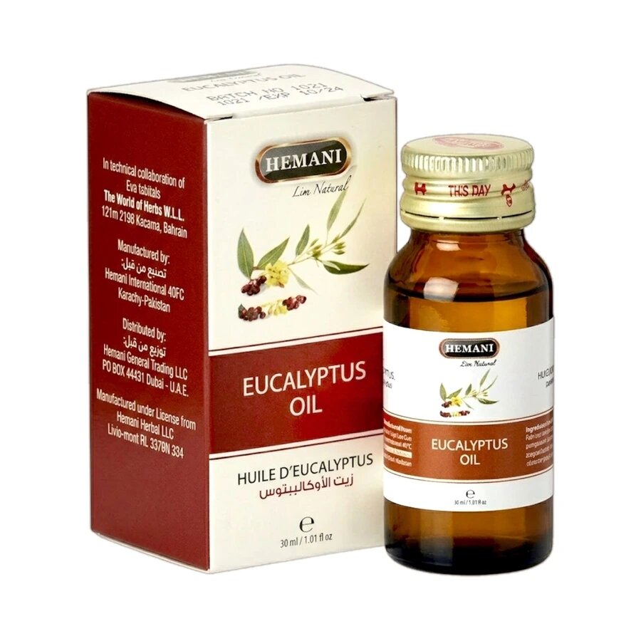 Масло эвкалипта Hemani 30мл