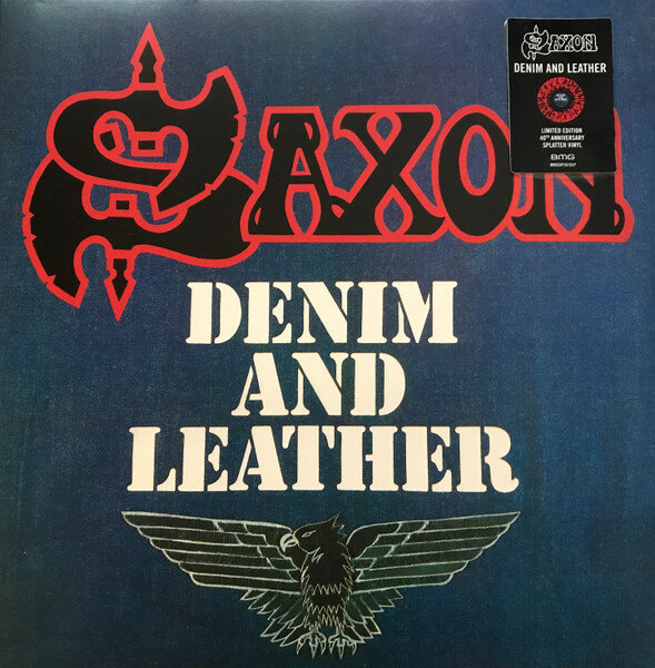 SAXON Denim And Leather (LP, Coloured)