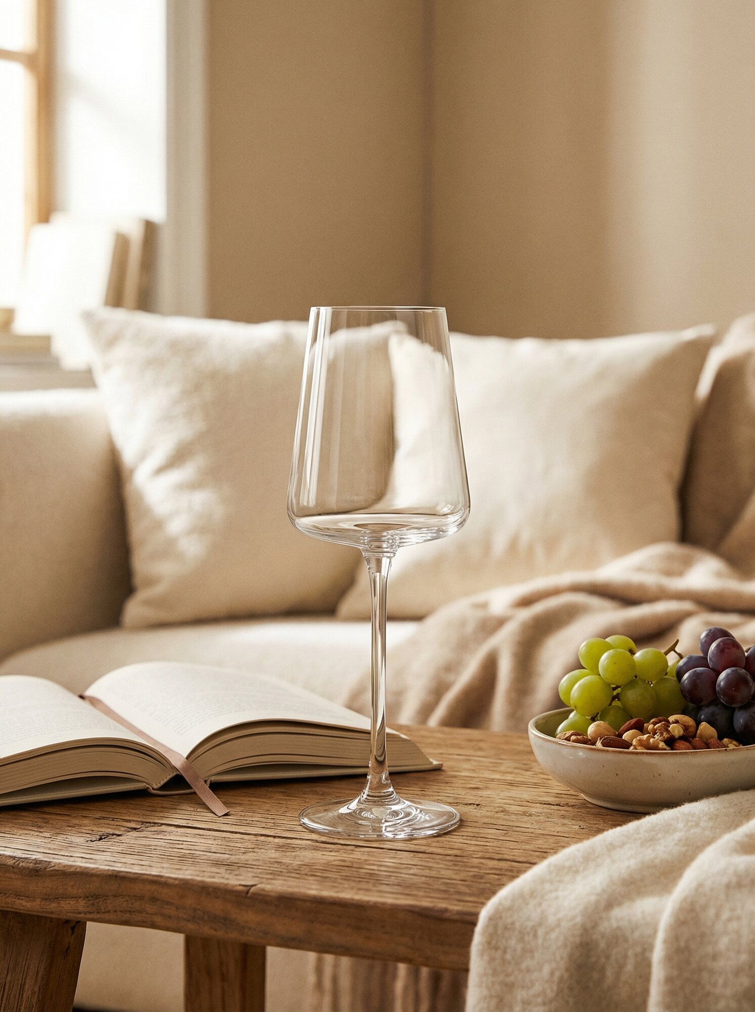 Бокалы для вина Rona Mode набор 2 шт хрусталь 360 мл прозрачные — элегантная подача для праздника и ужина без хлопот