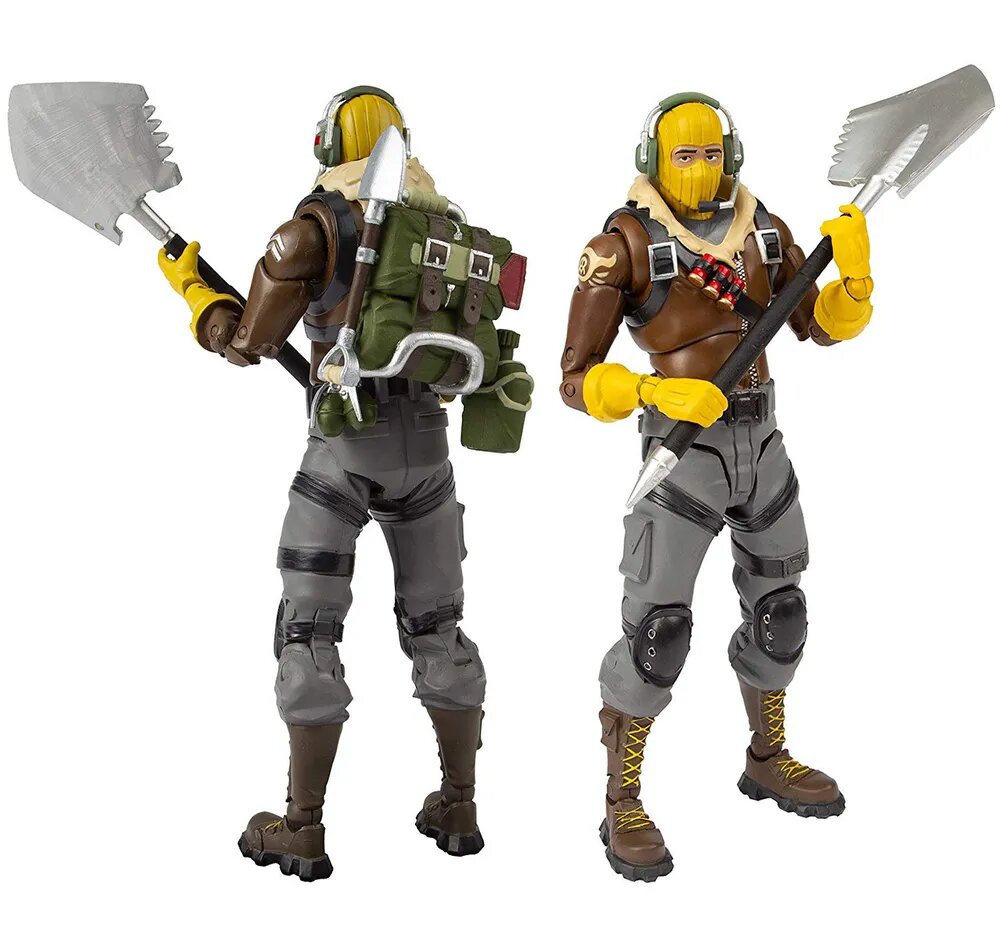Фигурка Fortnite Raptor (16см) из ABS пластика, коллекционная модель для фанатов игры, с оружием в комплекте — фото 1
