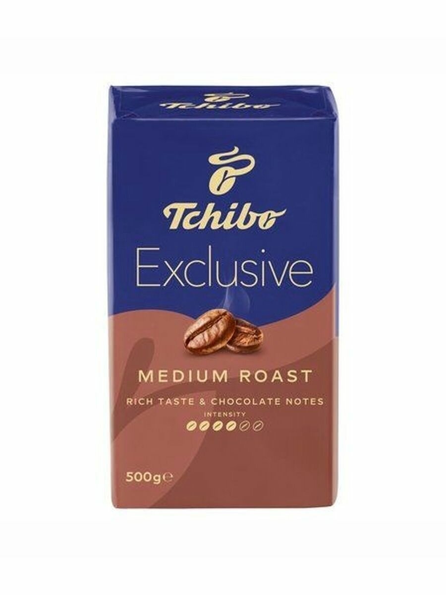 Кофе молотый Tchibo Exclusive Medium Roast 500г