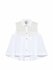 Блуза SEMICOUTURE Button-up pleated blouse, размер 42, white