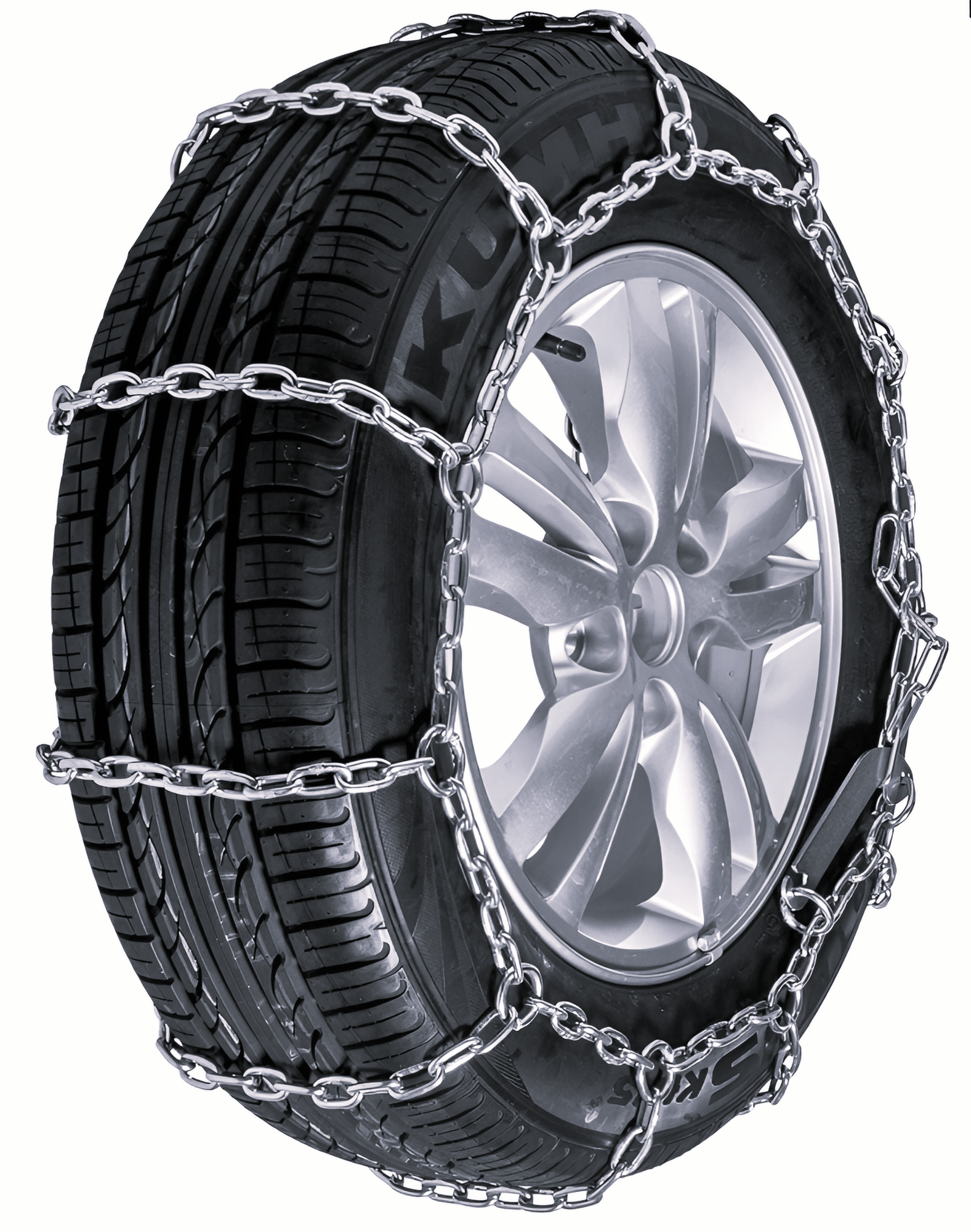 Цепи противоскольжения 205-245/40-65/R16/Звено D6/D5мм Конструкция Лесенка/УАЗ джип/2 штуки