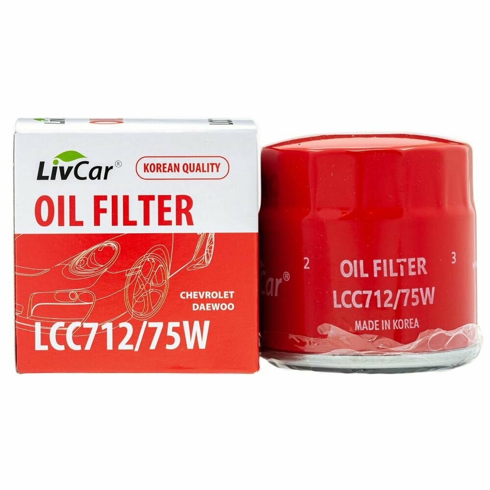 Фильтр масляный LivCar LIVCAR LCC712/75W