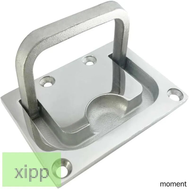 Палубное покрытие из нержавеющей стали 7.5*14.1 inch для яхт, катеров, лодок, серебристый цвет, 1 шт — фото 1