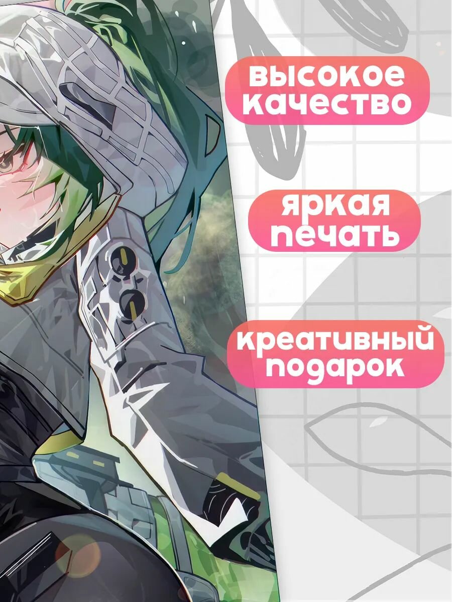 Постер на стену Arknights Endfield , плакат 1шт, А4 размер. — фото 1