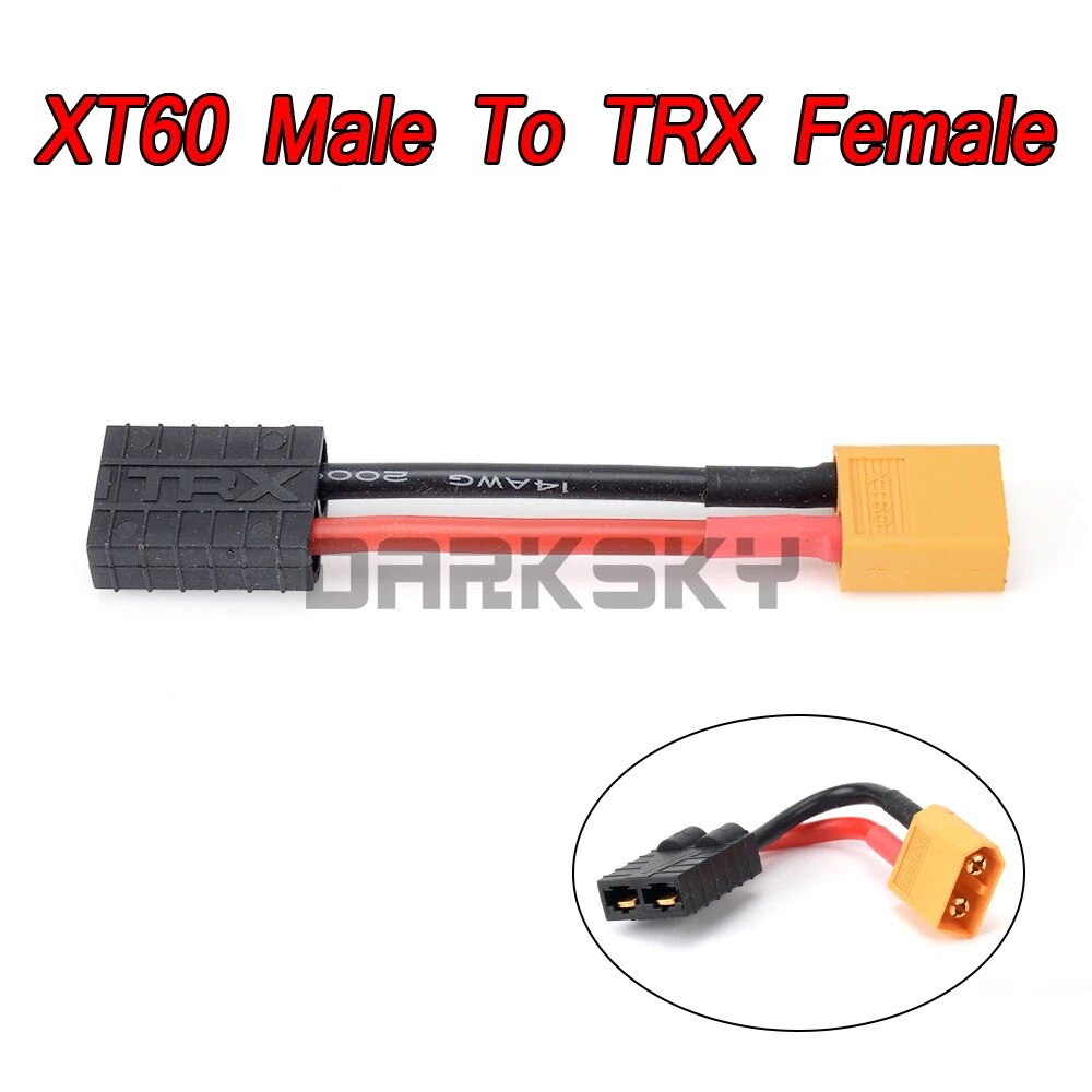 Переходник XT60 Male to TRX Female DARK SKY