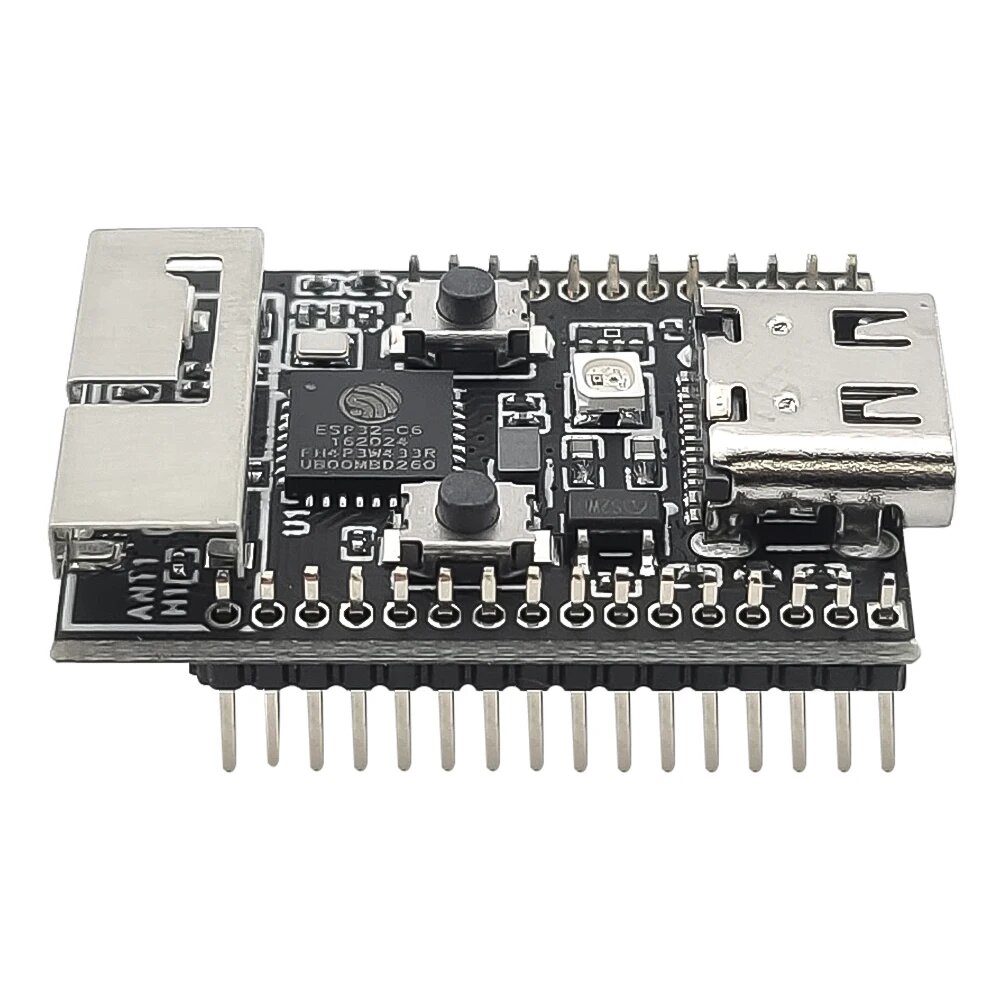 ESP32-C6 плата разработки WiFi, Цвет: C6 Soldered