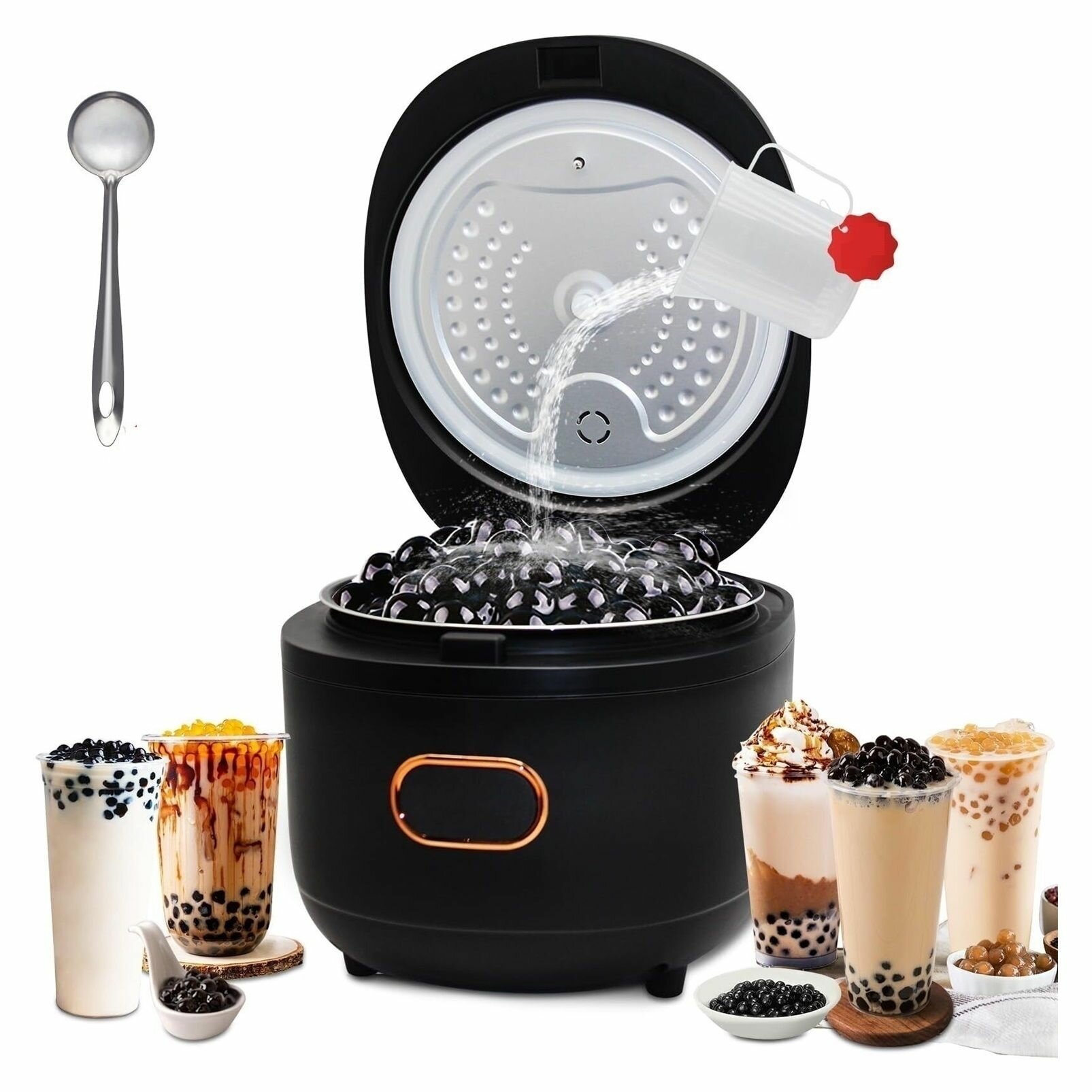 Электрическая машина для приготовления жемчуга тапиока 5 л, автоматическая