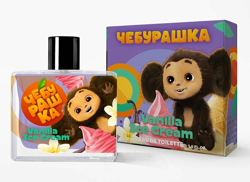 Туалетная вода Ponti Parfum Чебурашка VANILLA ICE CREAM 50ml для женщин