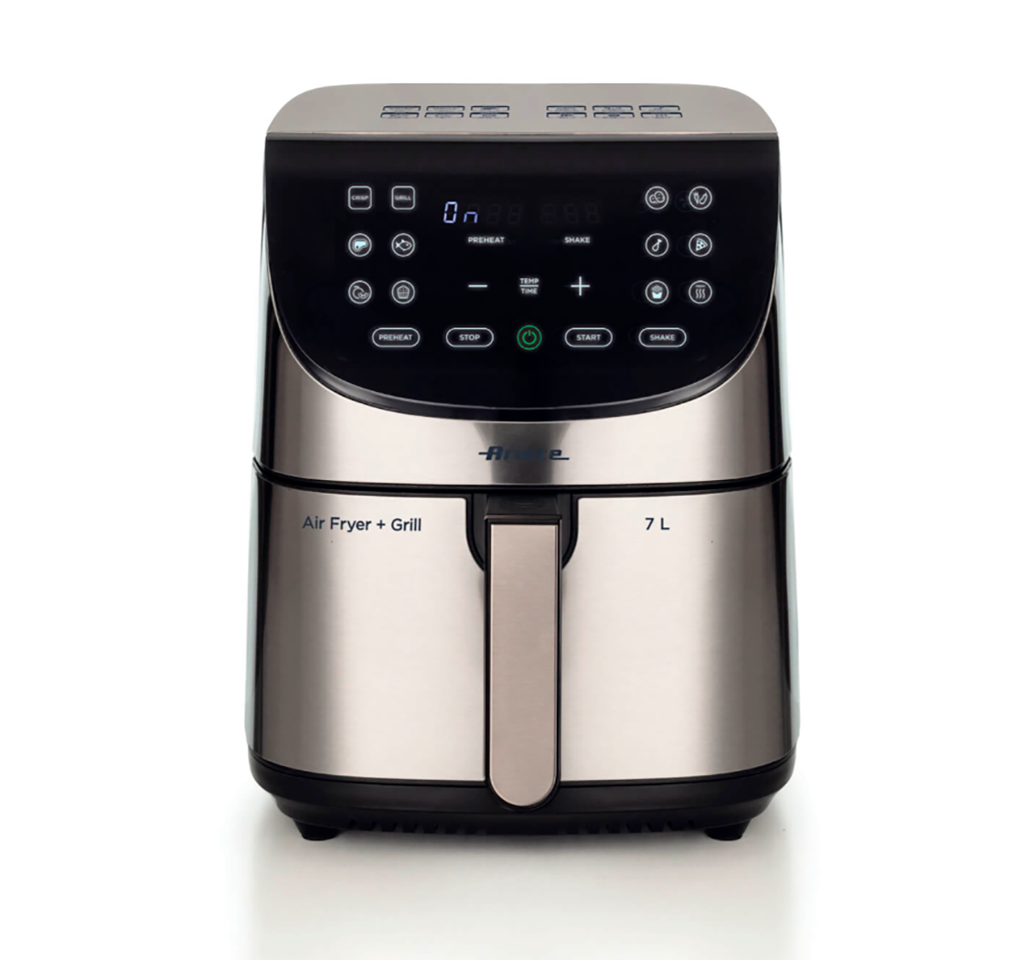 Аэрогриль Ariete Air Fryer, серый, 1800 Вт, 7 л, 12 программ (00C462800AR0)